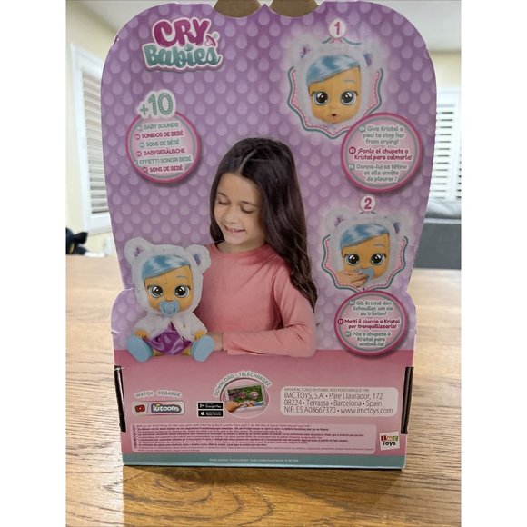 Cry Babies By IMC Toys | Toys | Cry Babies Dressy Kristal Baby 2 Doll ...